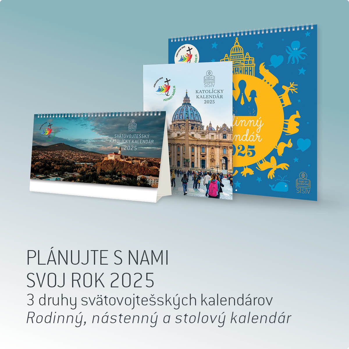 Kalendáre na rok 2025 - Knihy - Spolok svätého Vojtecha